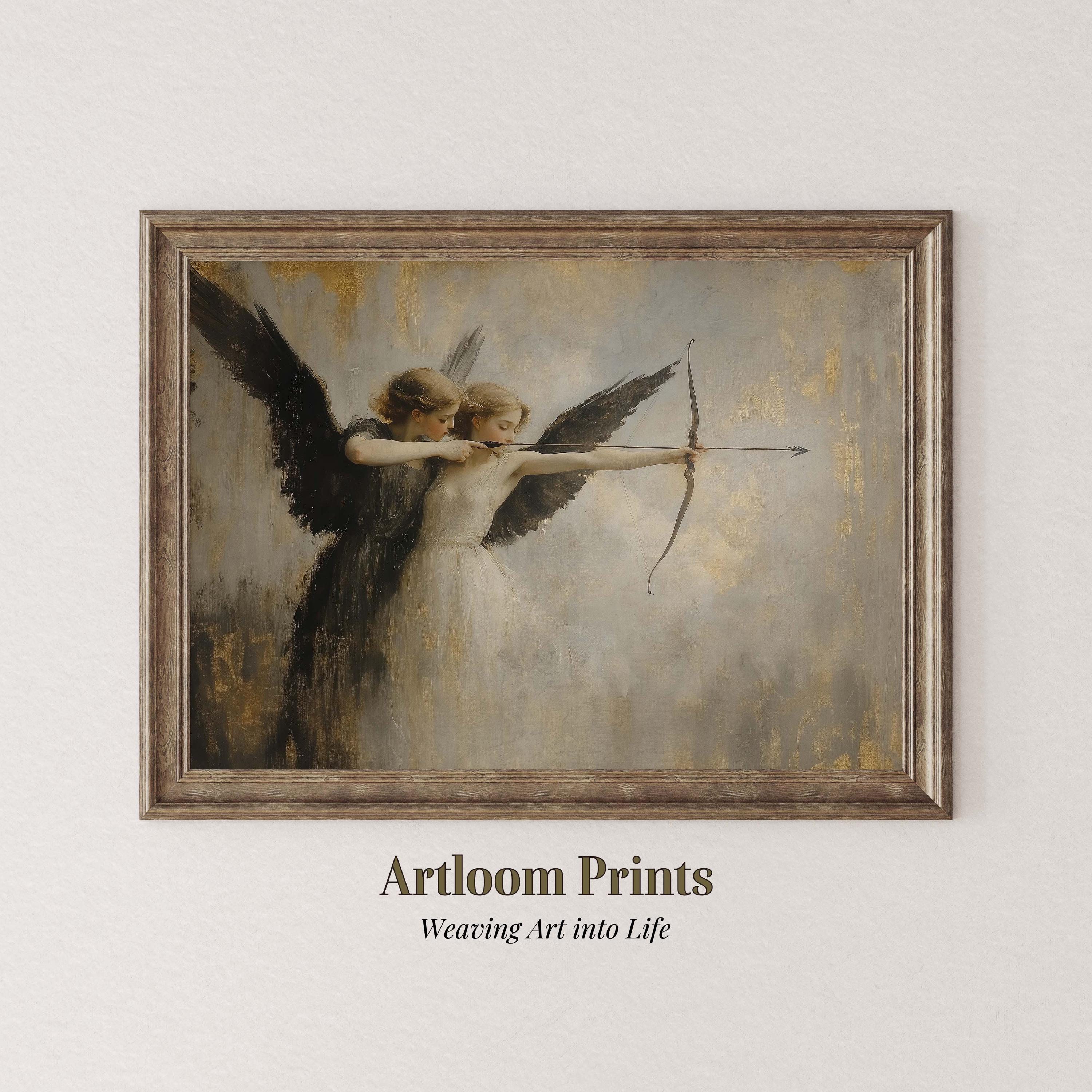 Angles, Art Timeless, Angelic Portrait Home Decor, Instant Digital ...