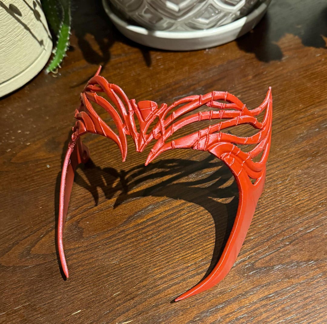 Wanda Maximoff Scarlet Witch Crown Tiara Replica Multiverse of Madness ...