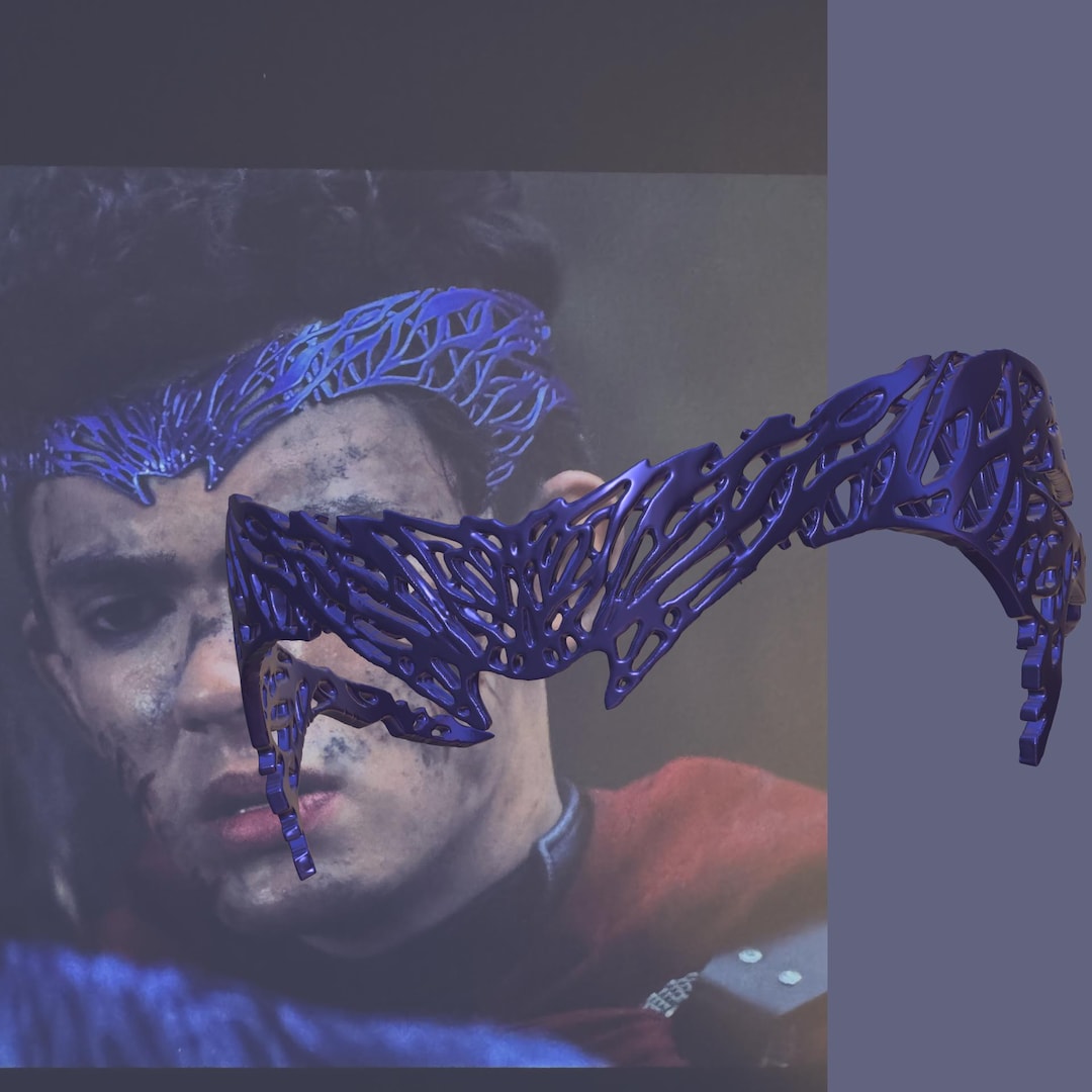 Wiccan Cosplay Crown STL Billy Maximoff Teen Costume 3D Model - Etsy