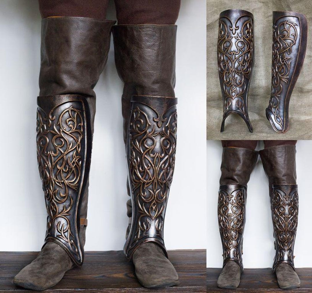 Warrior Leg Armour - Etsy