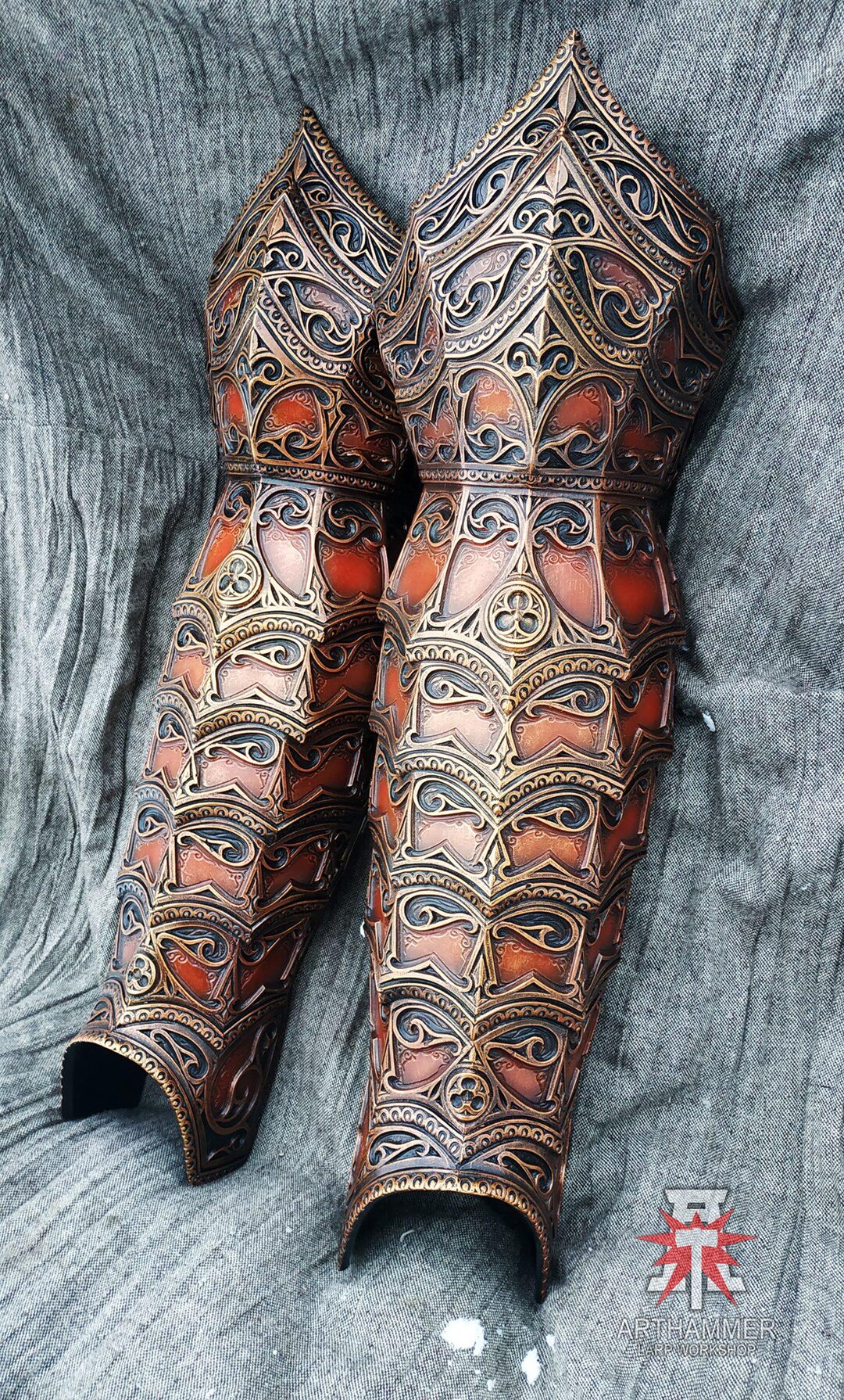 Vampire Legs: LARP Armor - Etsy