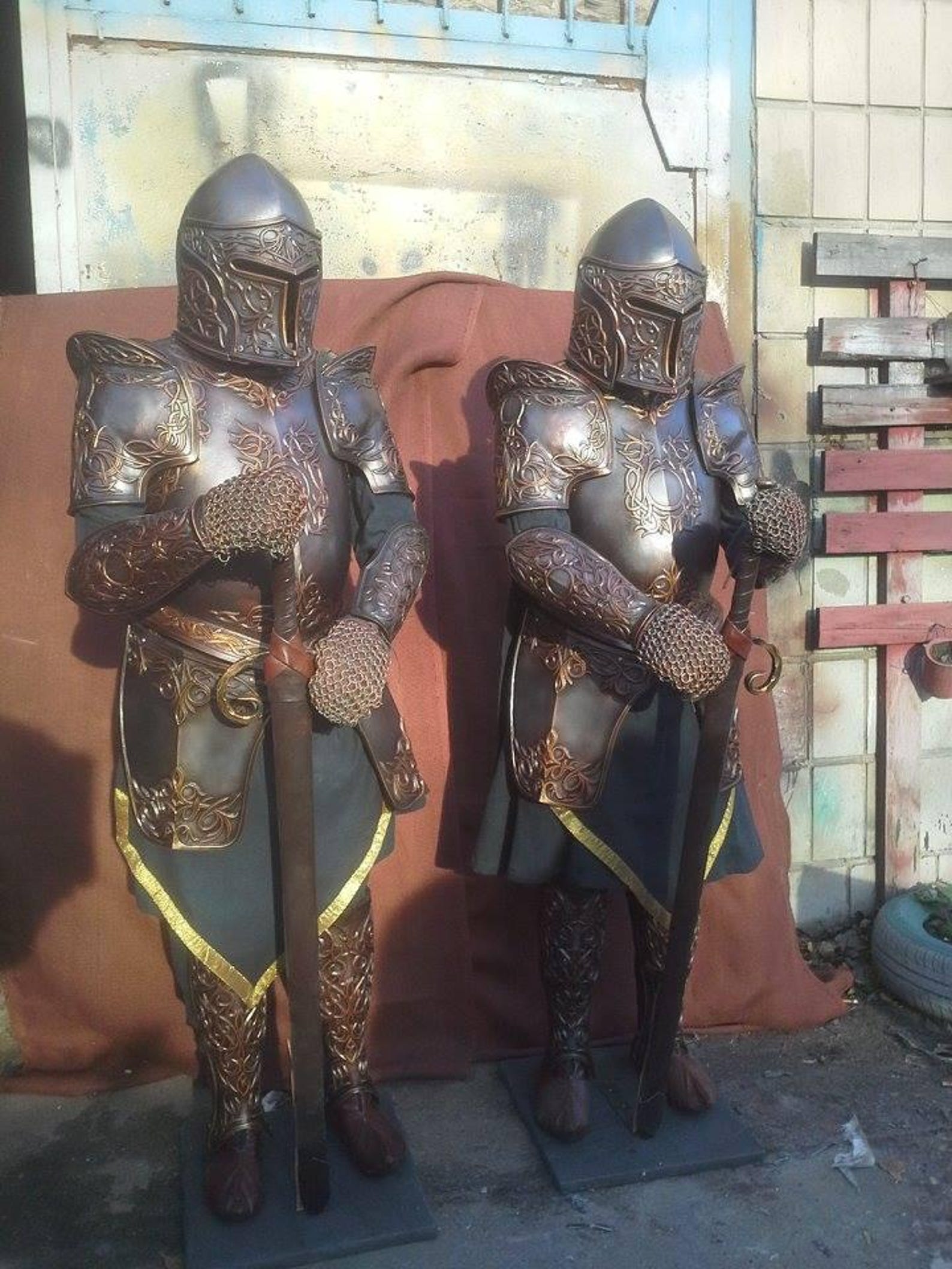 Warrior Full Armor Set - Etsy