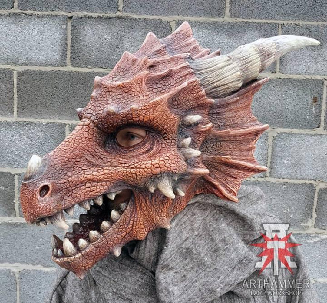 Dragon Head: LARP Armor - Etsy