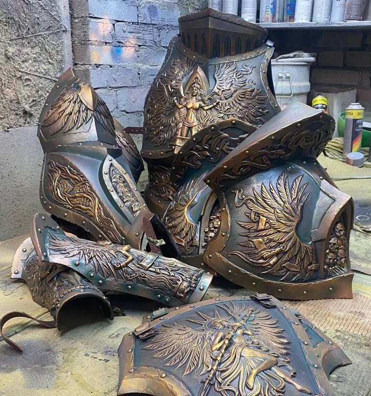 Paladin Full Armor Set - Etsy
