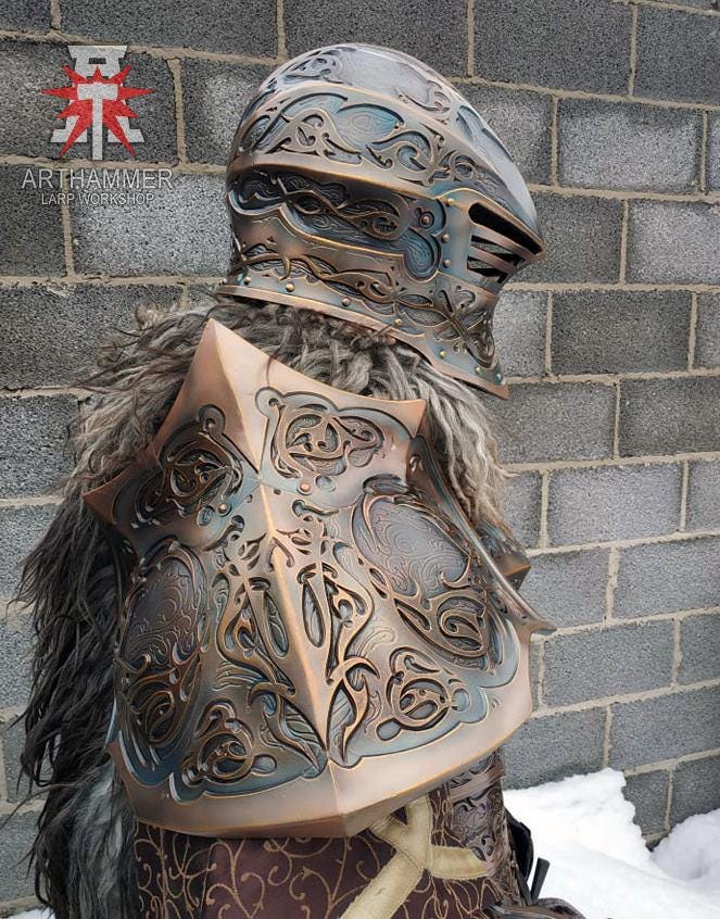 Gothic Knight Helmet - Etsy