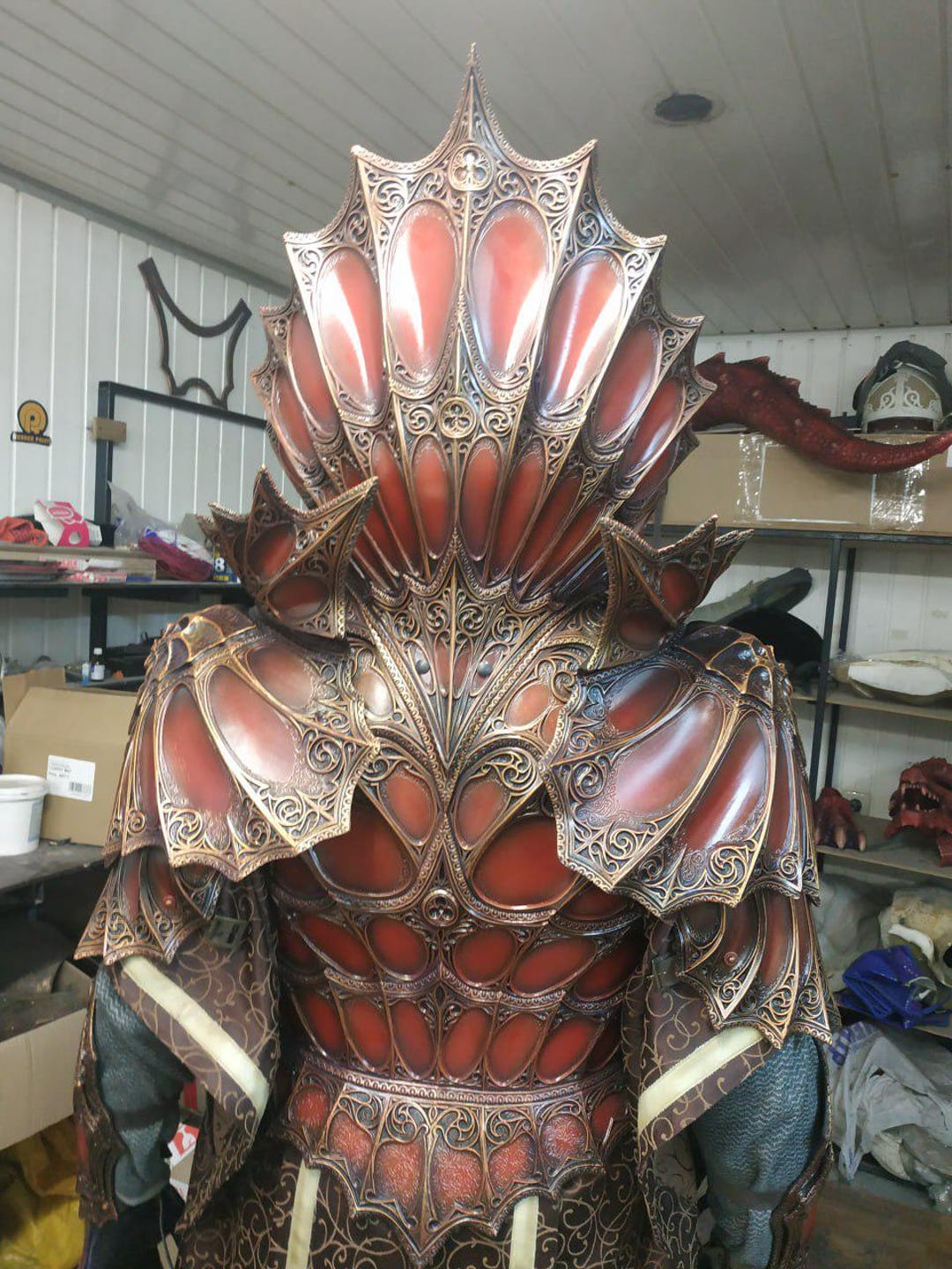 Vampire Collar: LARP Armor - Etsy