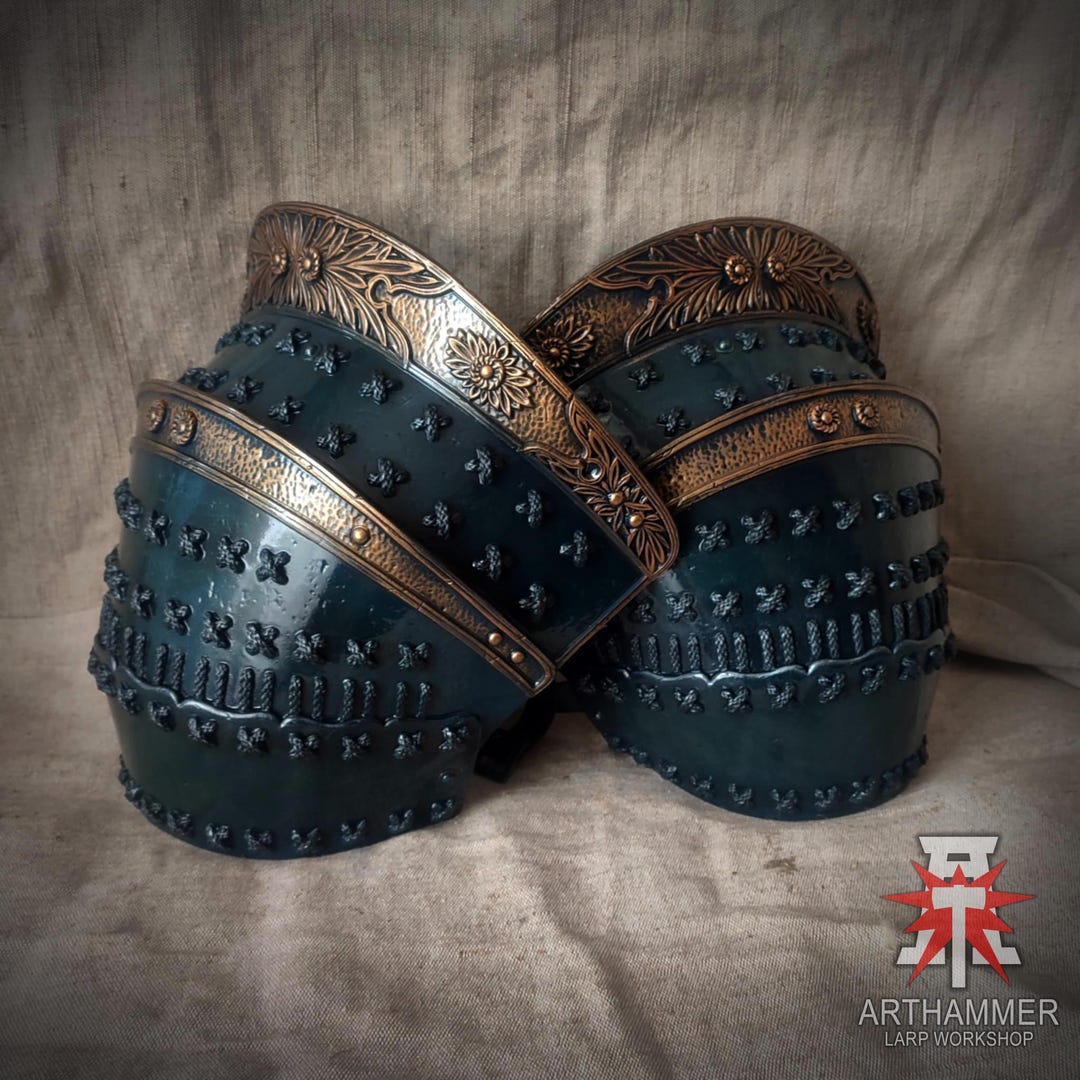 Samurai Sholders: LARP Armor - Etsy