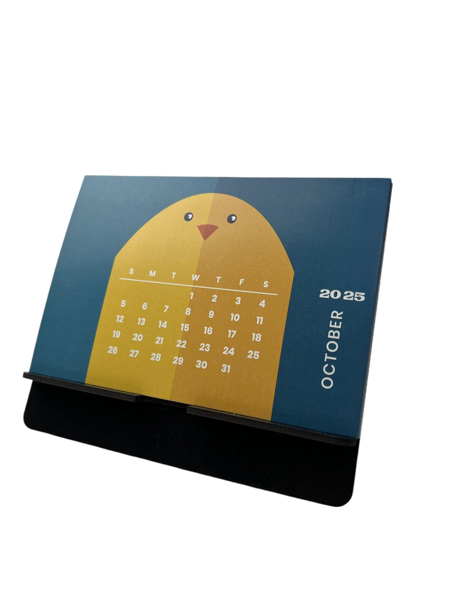 2025 Desktop Calendar Animals İllustration - Etsy