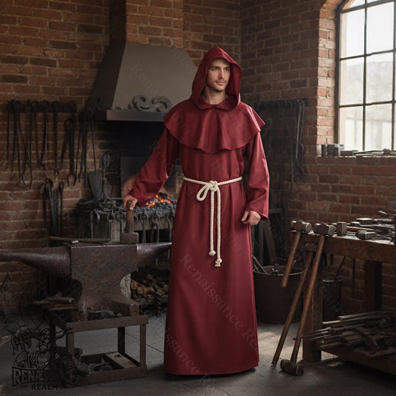 Monk Medieval Costume - Etsy