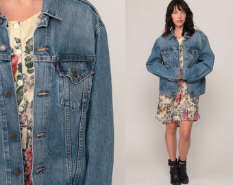 90s denim jacket | Etsy