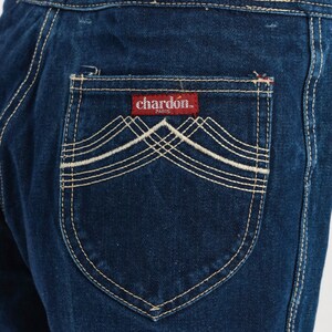 80s Straight Leg Jeans High Waisted Rise Jeans Retro Dark Wash Denim ...