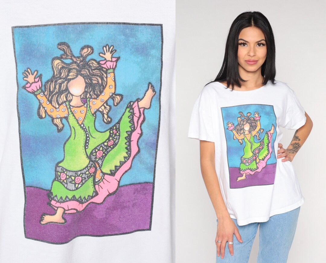 Suzy Toronto Shirt 90s She Who Has a Great Attitude T Shirt Vintage Art ...