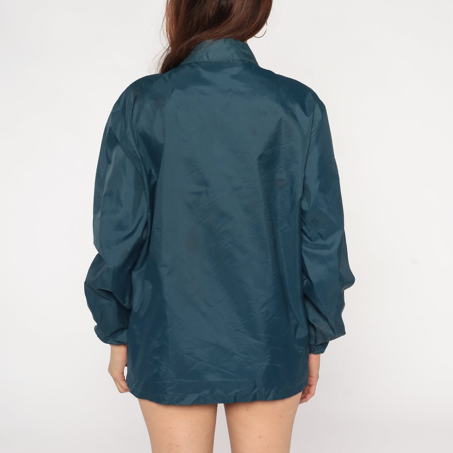 Windjammer Jacket 70s 80s Windbreaker Sailboat Patch Uniform Jacket ...