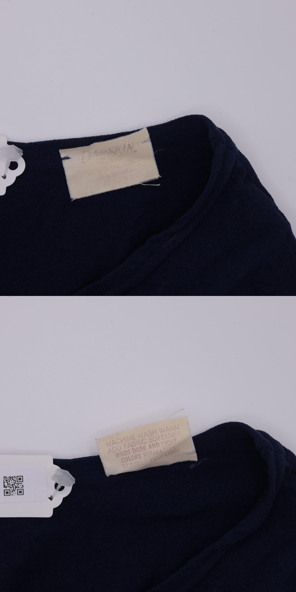 Navy Blue Bodysuit Top 80s Danskin Leotard T-shirt Scoop Neck Tight ...