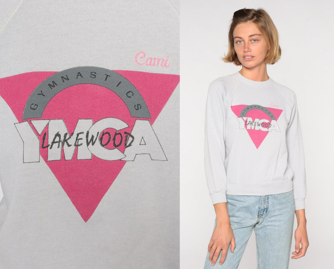 Lakewood YMCA Gymnastics Sweatshirt 80s Sweatshirt Slogan Cami - Etsy