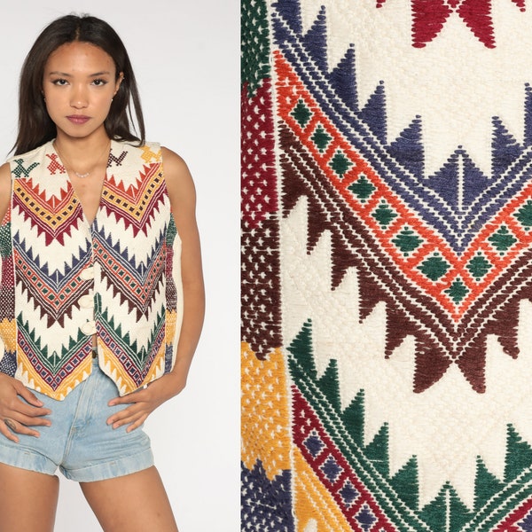 Aztec Vest - Etsy