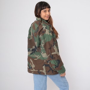US Army Jacket Camo Jacket 90s Camouflage Military Uniform Utility ...