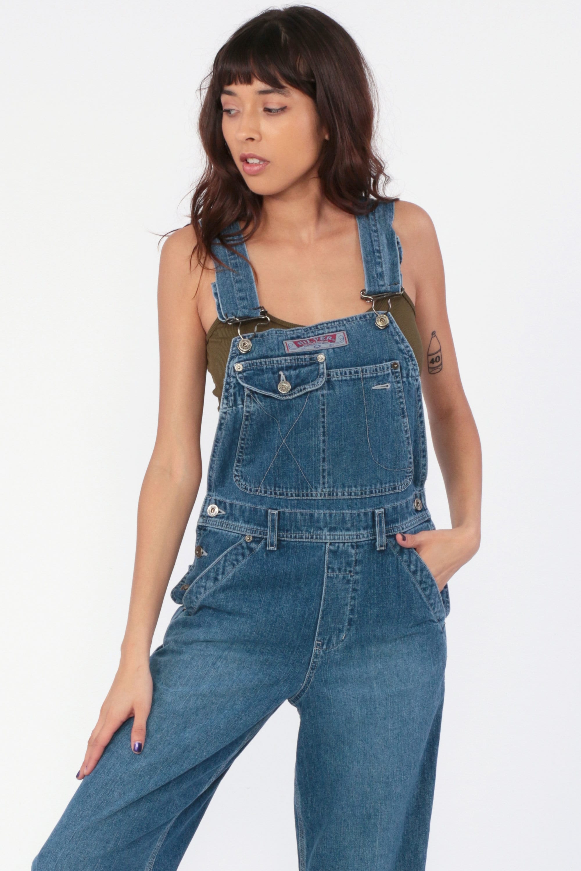 Braless bib overalls - plmex