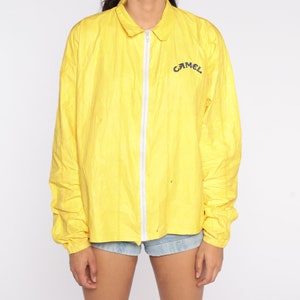 90s Camel Jacket Yellow Joe Camel Windbreaker Camel Cigarettes - Etsy