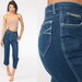 Bootcut Jeans Derrieres Ankle Jeans High Waisted Jeans 80s Denim Pants ...