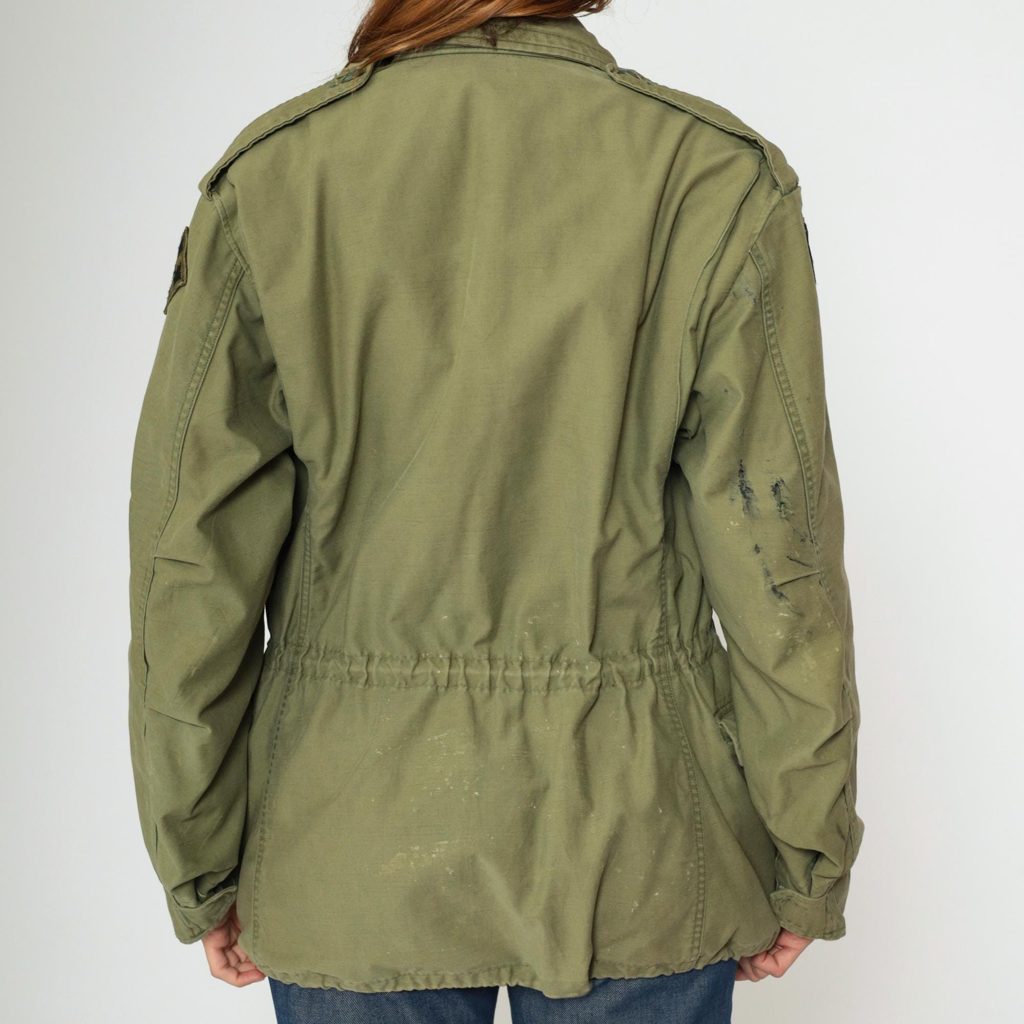 60s U.S. Army Jacket Vietnam Era M-65 Field Jacket 1st 60s U.S. Army Jacket Vietnam Era M-65 Field Jacket 1st