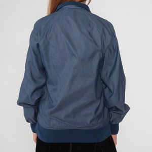 Fountaingrove Jacket 90s Navy Blue Zip up Windbreaker Fountain Grove ...