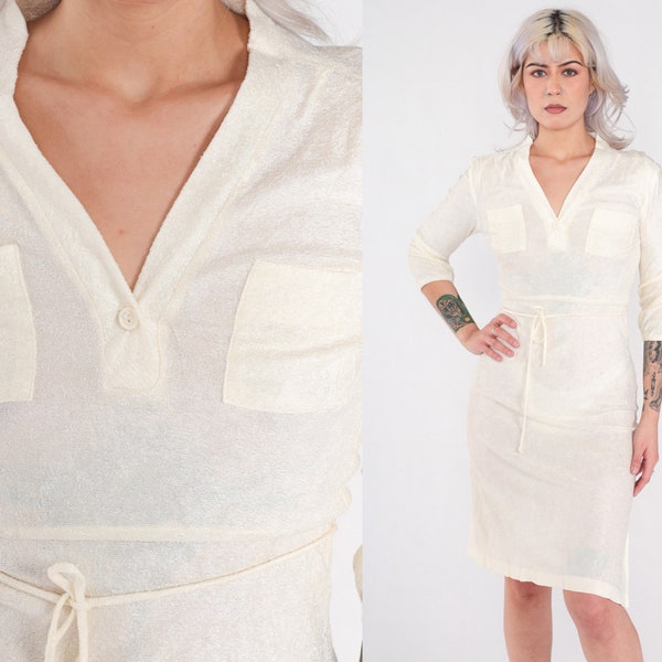 White Terry Cloth - Etsy