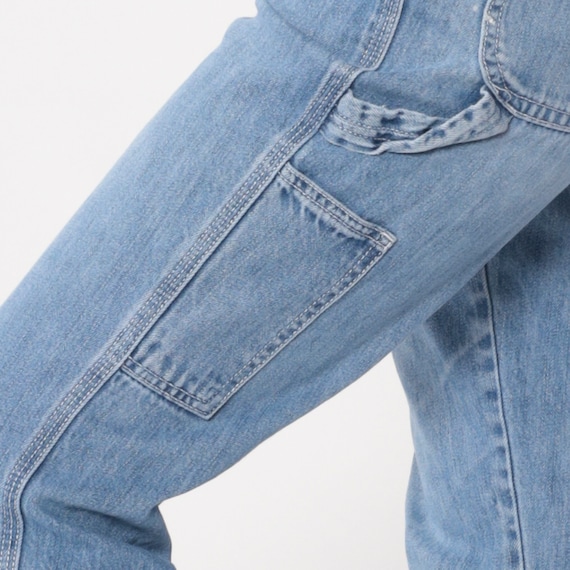 Dickies Carpenter Jeans Y2K Hammer Loop Denim Cargo P… - Gem