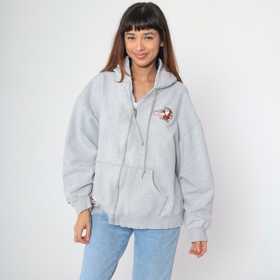 Grumpy Hoodie Y2K Seven Dwarfs Zip Up Sweatshirt Retr… - Gem