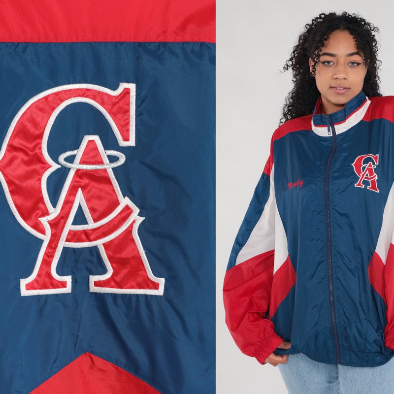 90s Baseball Jacket - Etsy