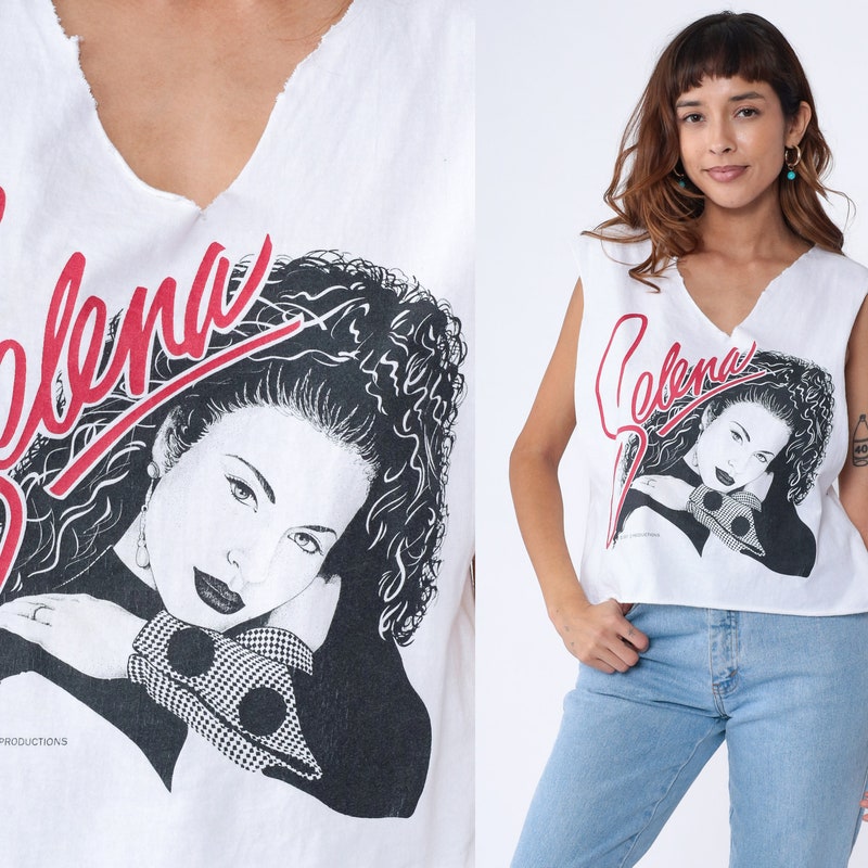 Selena Shirt Vintage - Etsy