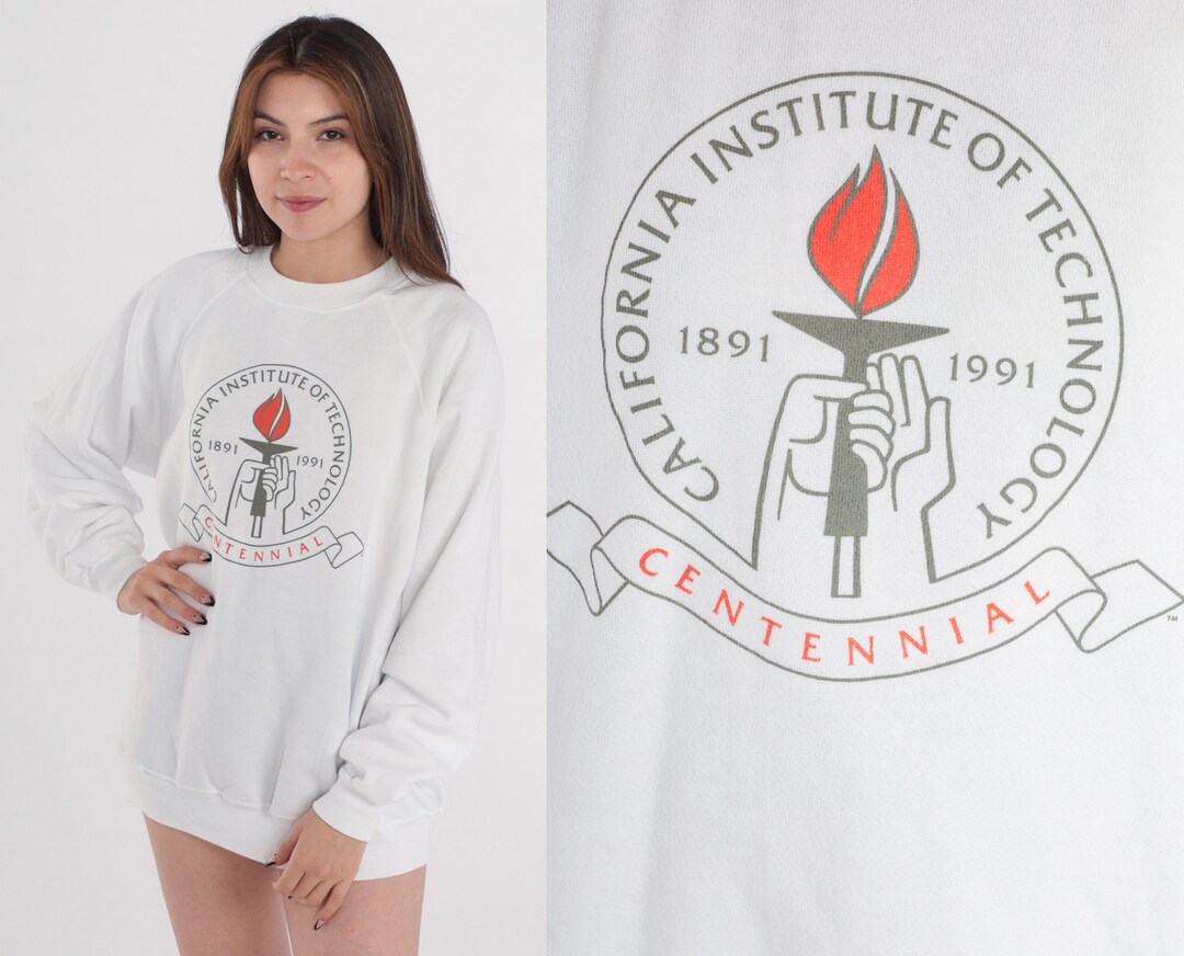 Caltech Sweatshirt 90s California Institute of Technology College ...
