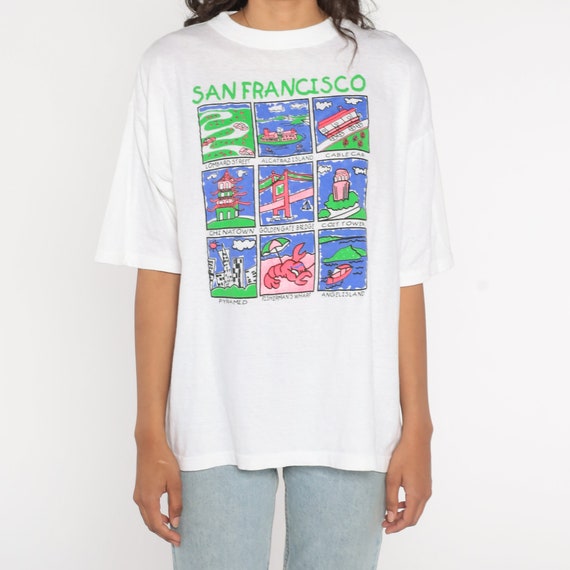 San Francisco Shirt 90s SF California Tshirt San Fran… - Gem
