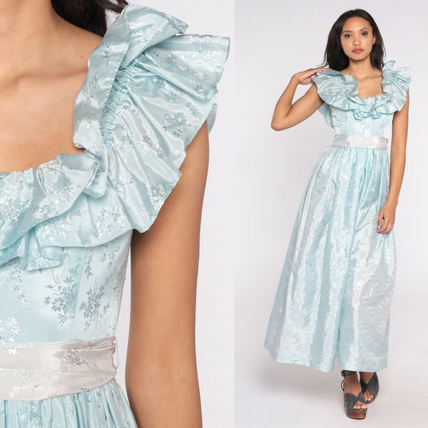 70s Prom Dress - Etsy