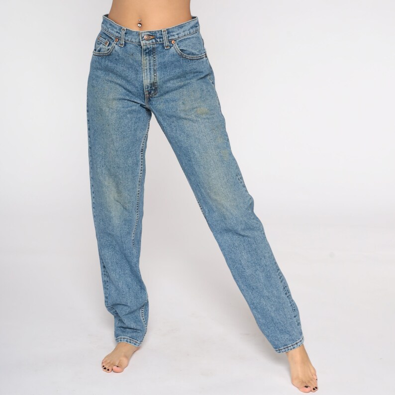 Levis Jeans 90s Tapered Levis Mom Jeans High Waist Levi Etsy