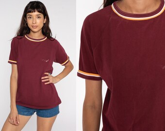 80s Ringer Tshirt | Etsy