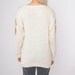 Cream Sequin Sweater 80s Beaded Silk Angora Wool Sweater Gold Leaf Slouchy Pullover Jumper ...