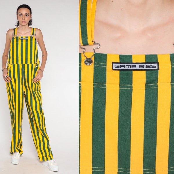 Striped Overalls - Etsy