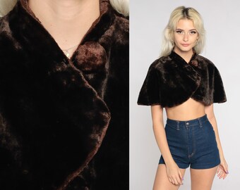 Cropped Furry Jacket - Etsy