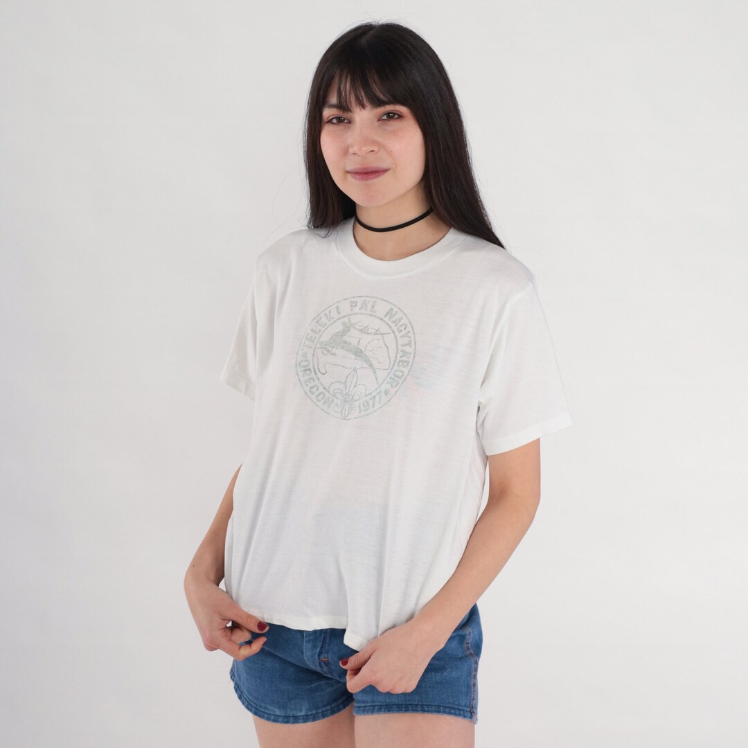 70s Boyscout Shirt Hungary Boy Scouts Oregon T-shirt Hungarian Teleki ...