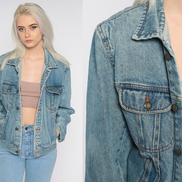 1980s Denim Jacket - Etsy