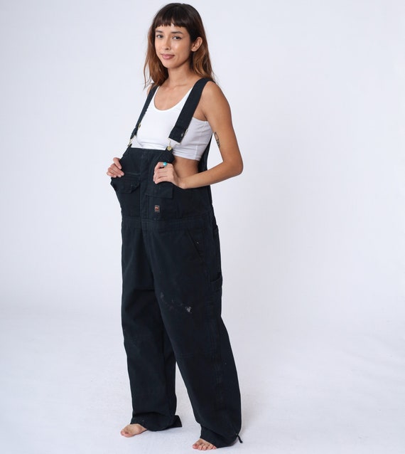 Walls Insulated Overalls Y2k Black Coveralls Workwear… - Gem
