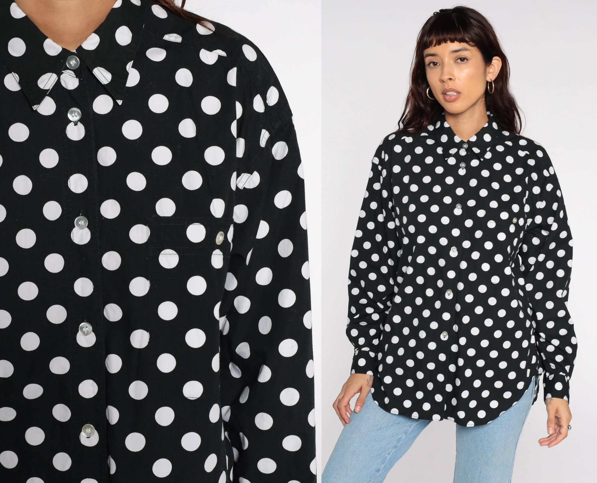 Large Polka Dot Shirt