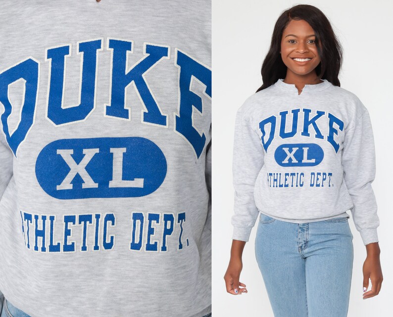 Duke University Sweatshirt Athletic Department Shirt College | Etsy