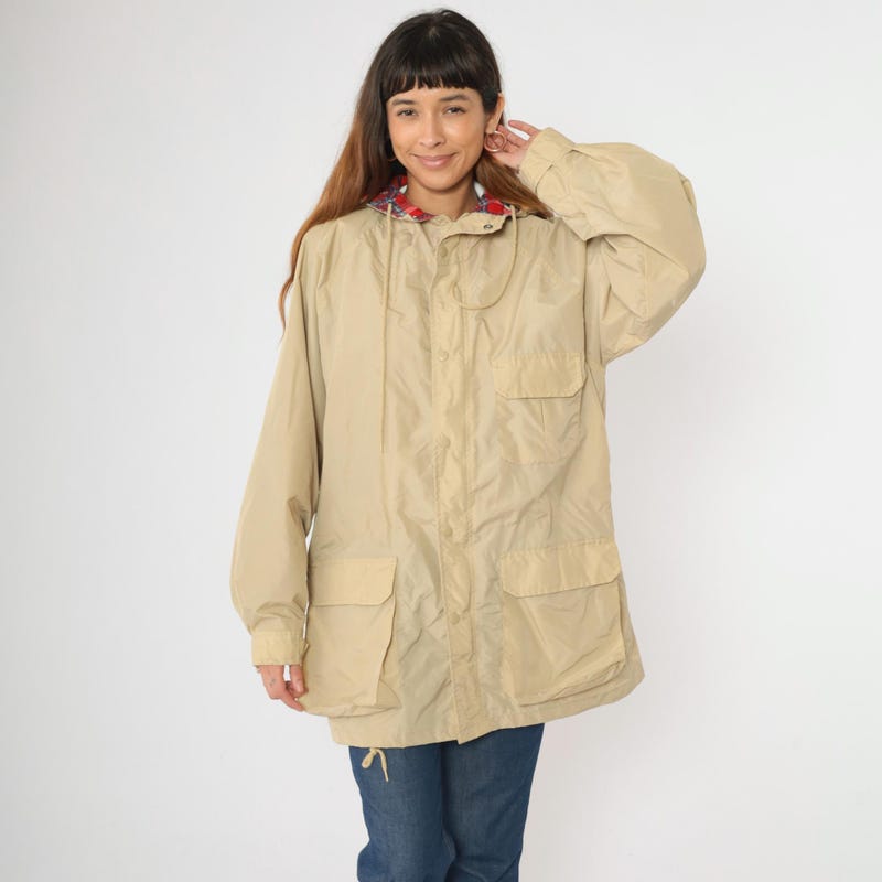 90s Rain Coat Anorak - Etsy