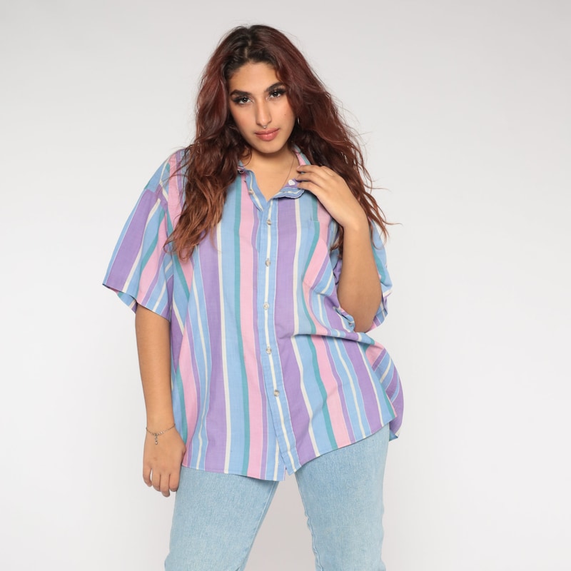 90s Button up Shirt - Etsy