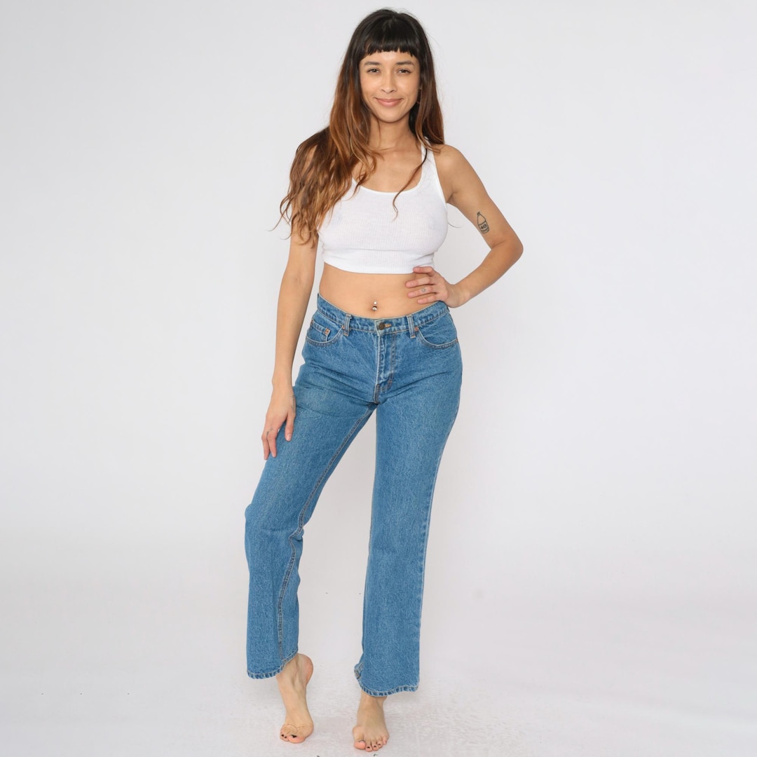 Vintage Jordache Jeans 90s Bootcut High Rise Waist Jeans Denim Pants ...