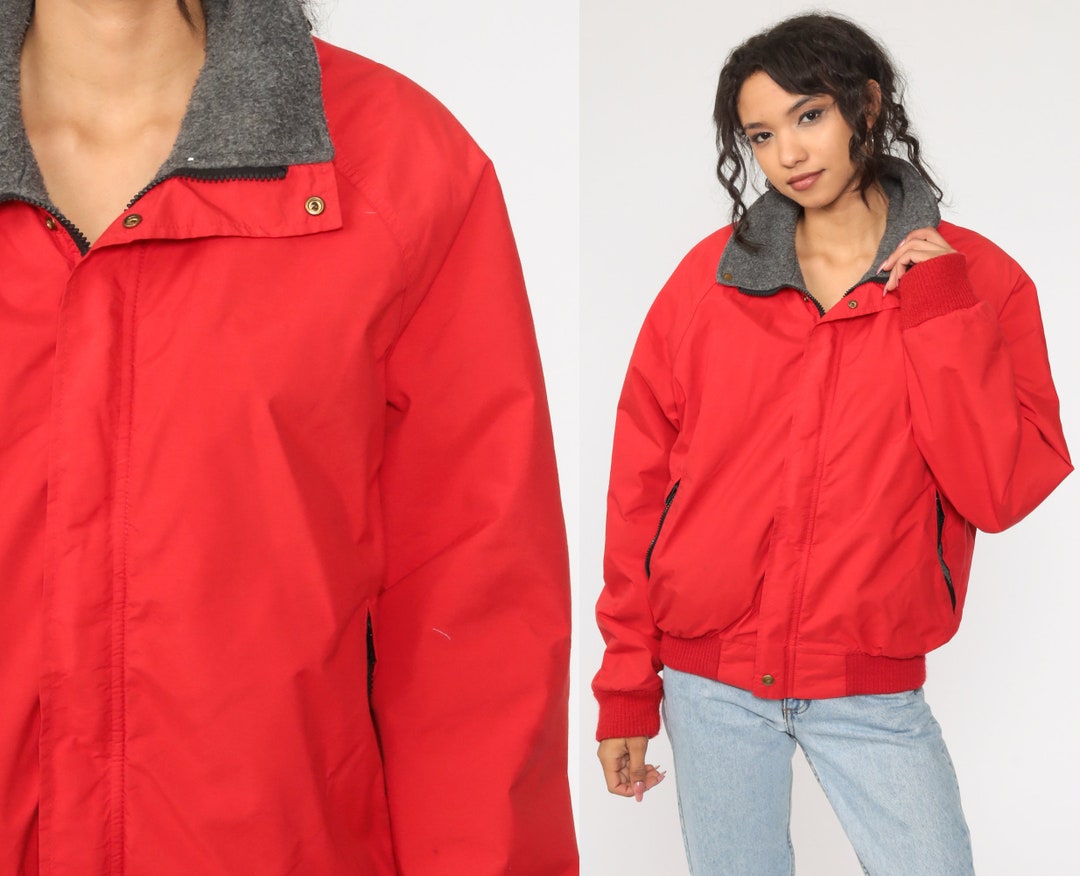 REI Jacket Red Goretex Jacket Athletic Hiking Gear Windbreaker Jacket ...