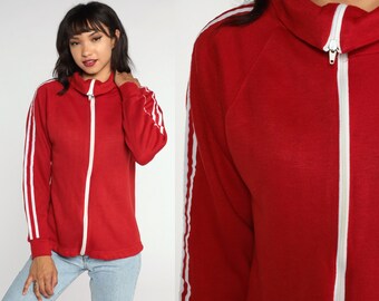 Red Track Jacket | Etsy