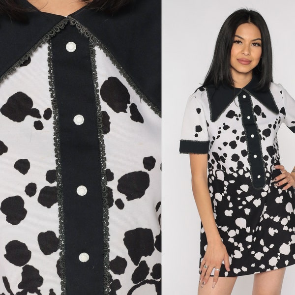 Mod Black Dress - Etsy